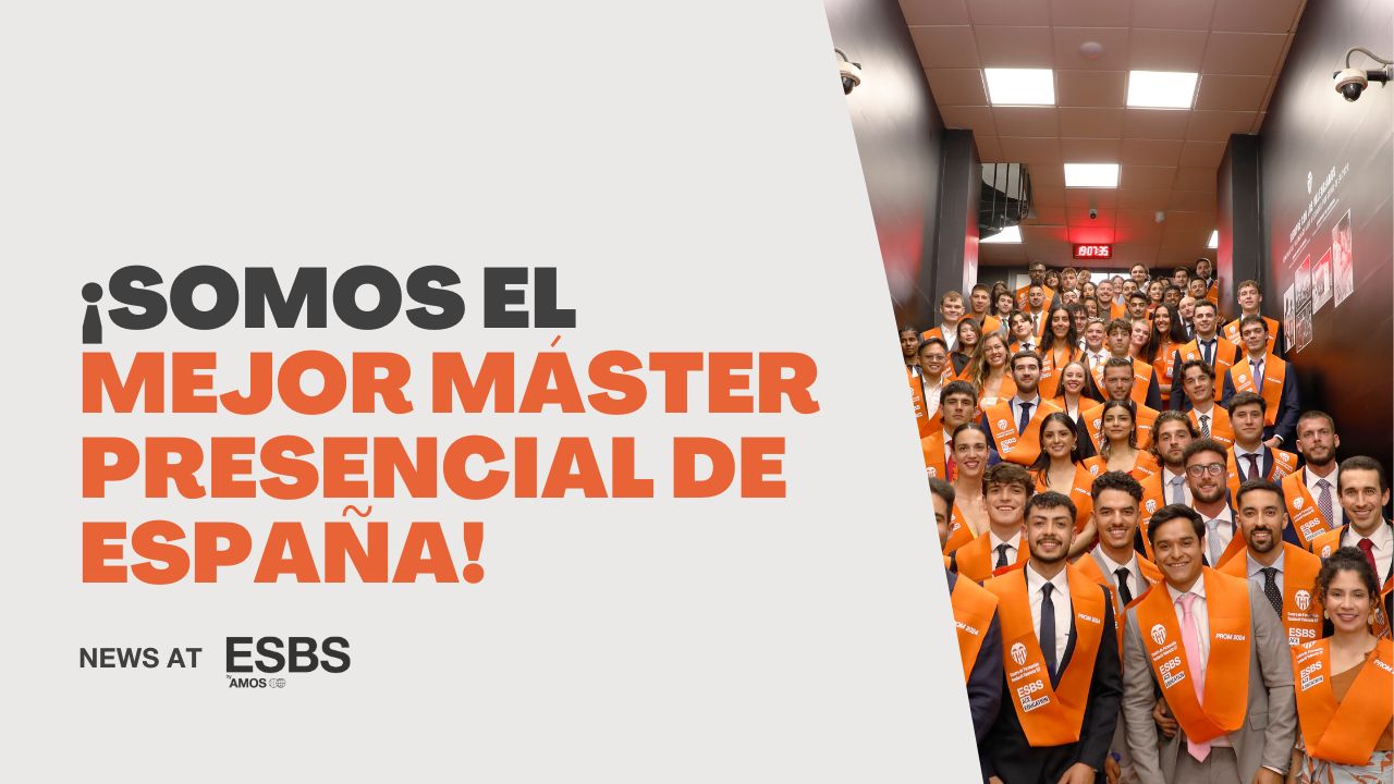 ¡Nuestro master se posiciona como el mejor presencial de España!